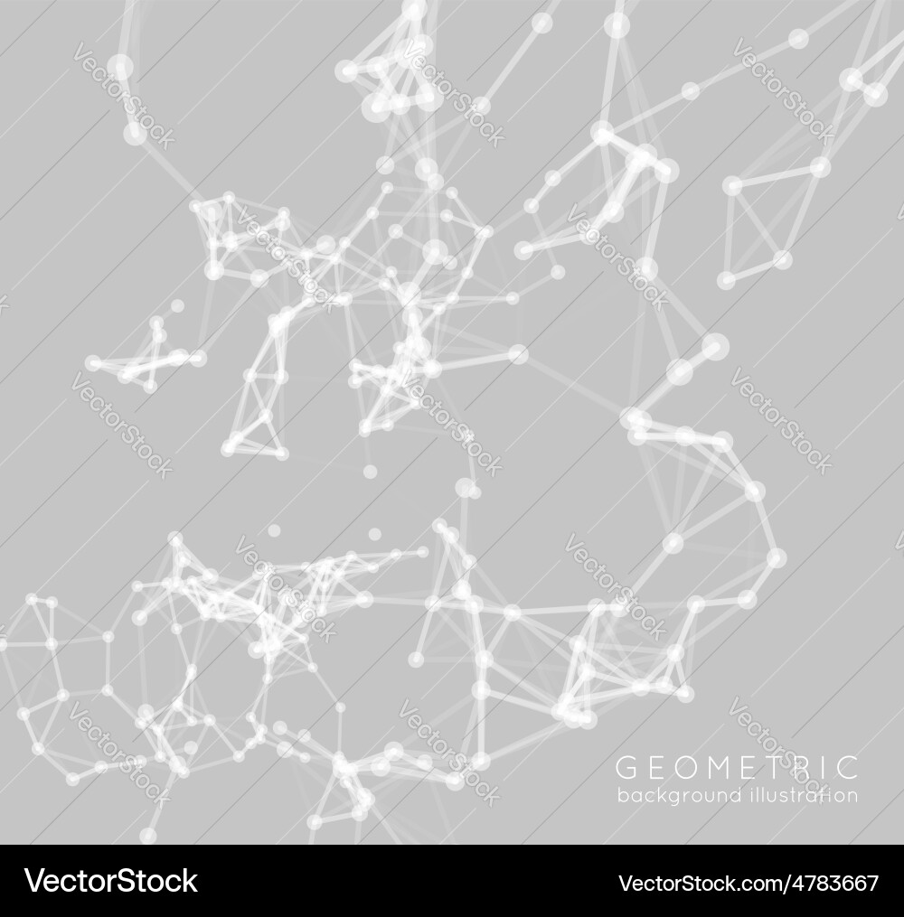 Abstract network connection background Royalty Free Vector