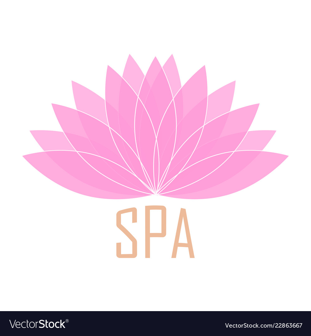 Abstract spa background Royalty Free Vector Image