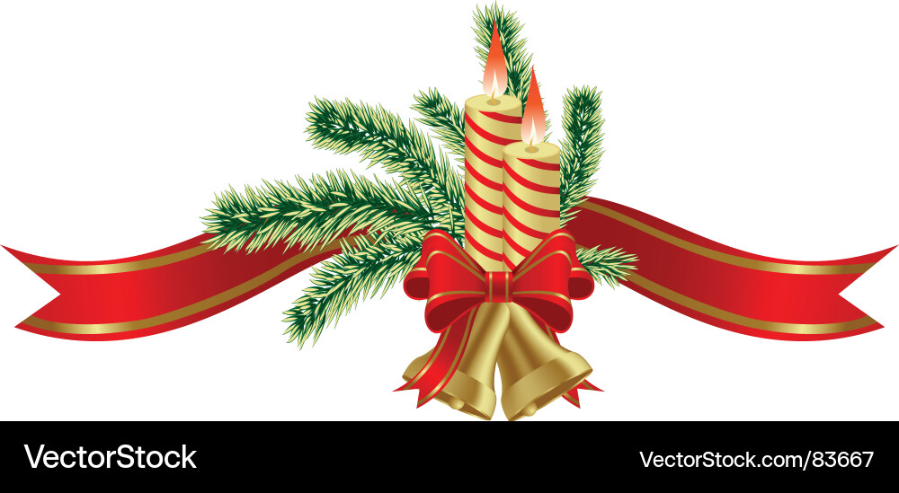 Christmas bell Royalty Free Vector Image - VectorStock