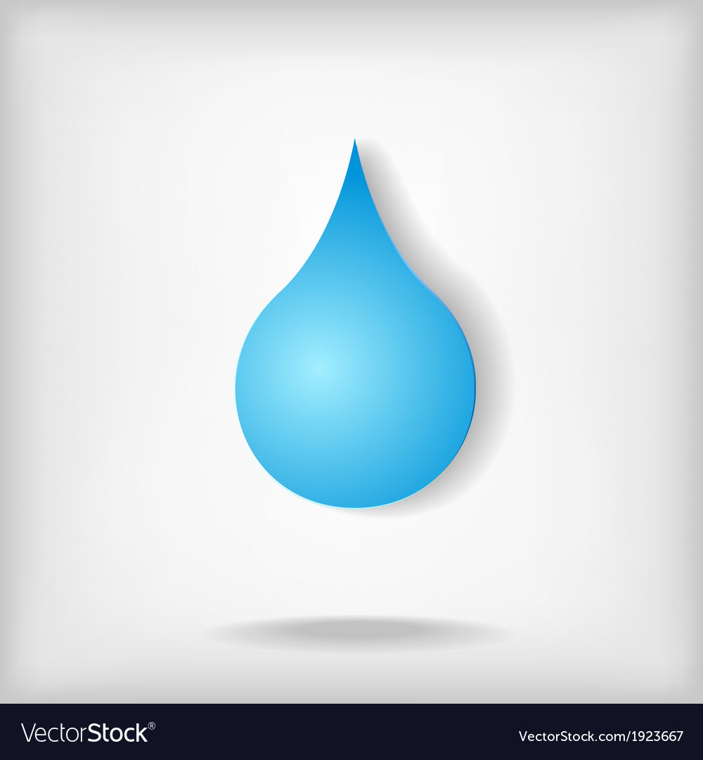 Drop Royalty Free Vector Image - VectorStock