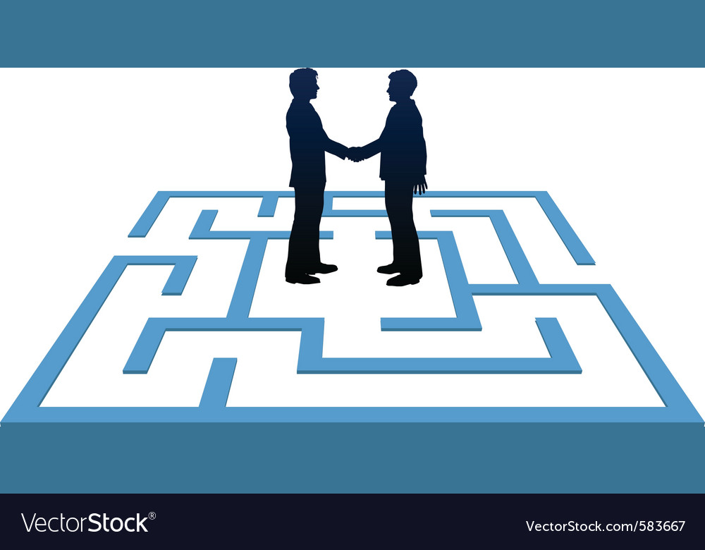 Find a solution Royalty Free Vector Image - VectorStock