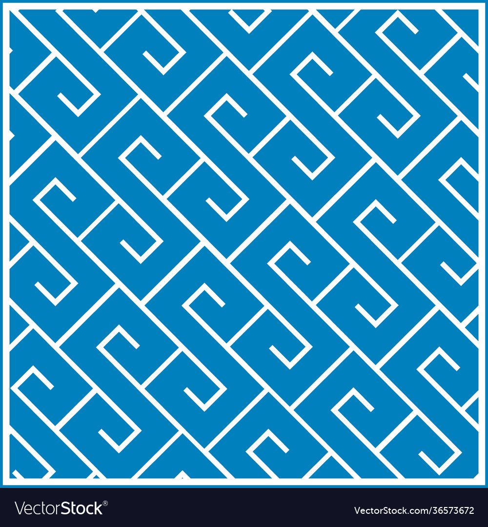 Geometric pattern background symbol Royalty Free Vector
