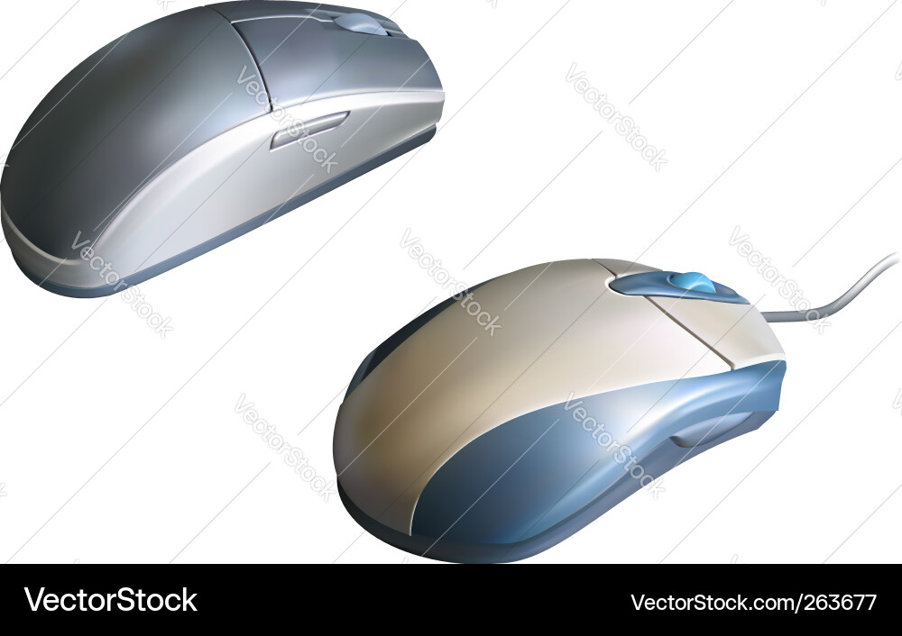 Computer mouse Royalty Free Vector Image - VectorStock