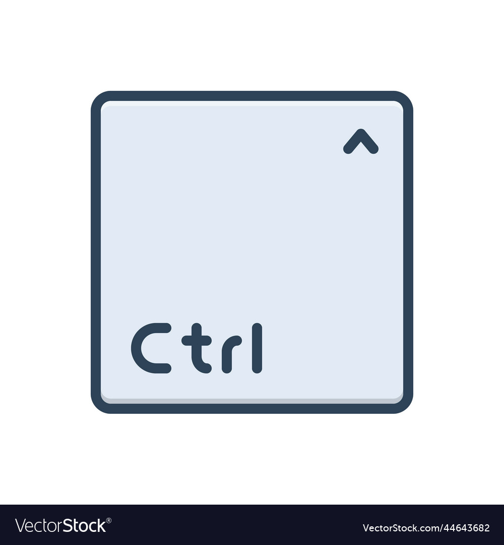 Ctrl Royalty Free Vector Image - VectorStock