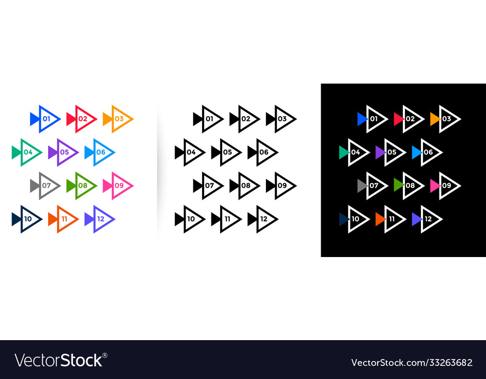 directional-style-numbered-bullet-points-from-one-vector-image