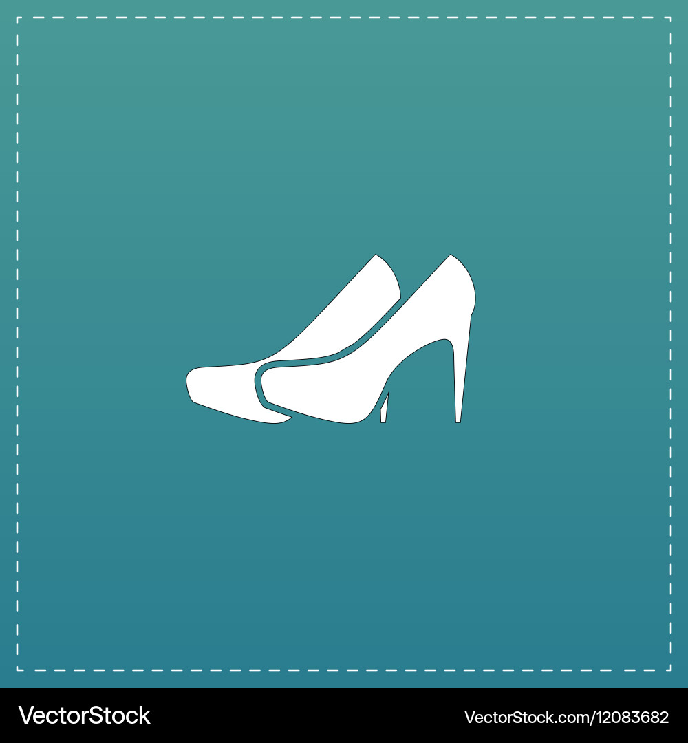 Pair of shoes Royalty Free Vector Image - VectorStock