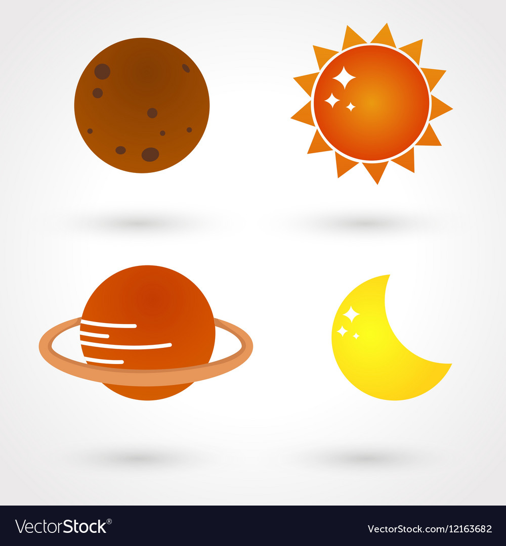 Solar system Royalty Free Vector Image - VectorStock