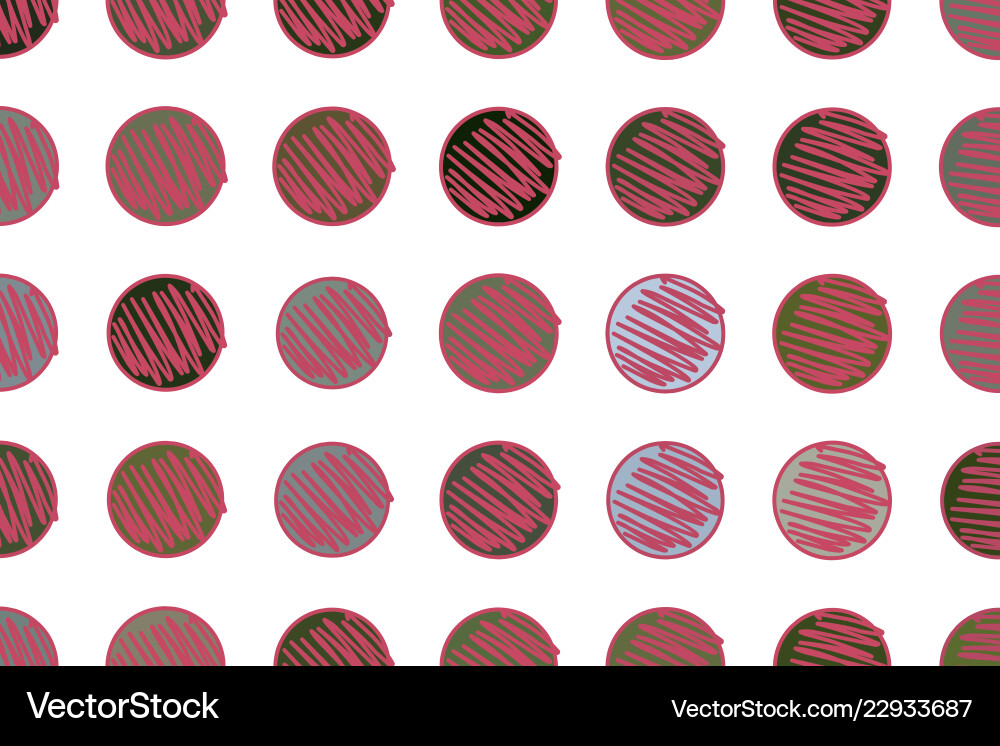 Abstract mixed or mutiple shapes messy colorful Vector Image