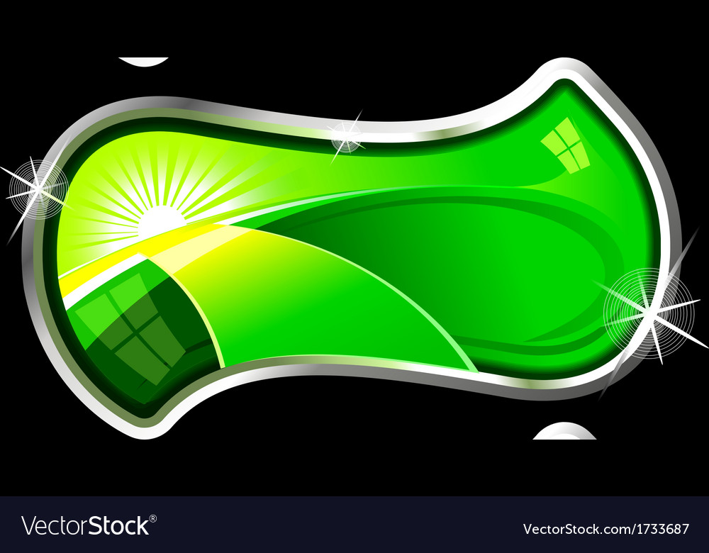 Chrome webdesign elements Royalty Free Vector Image