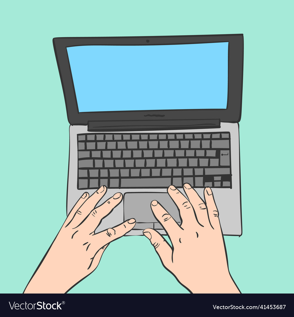 Computer Royalty Free Vector Image - VectorStock