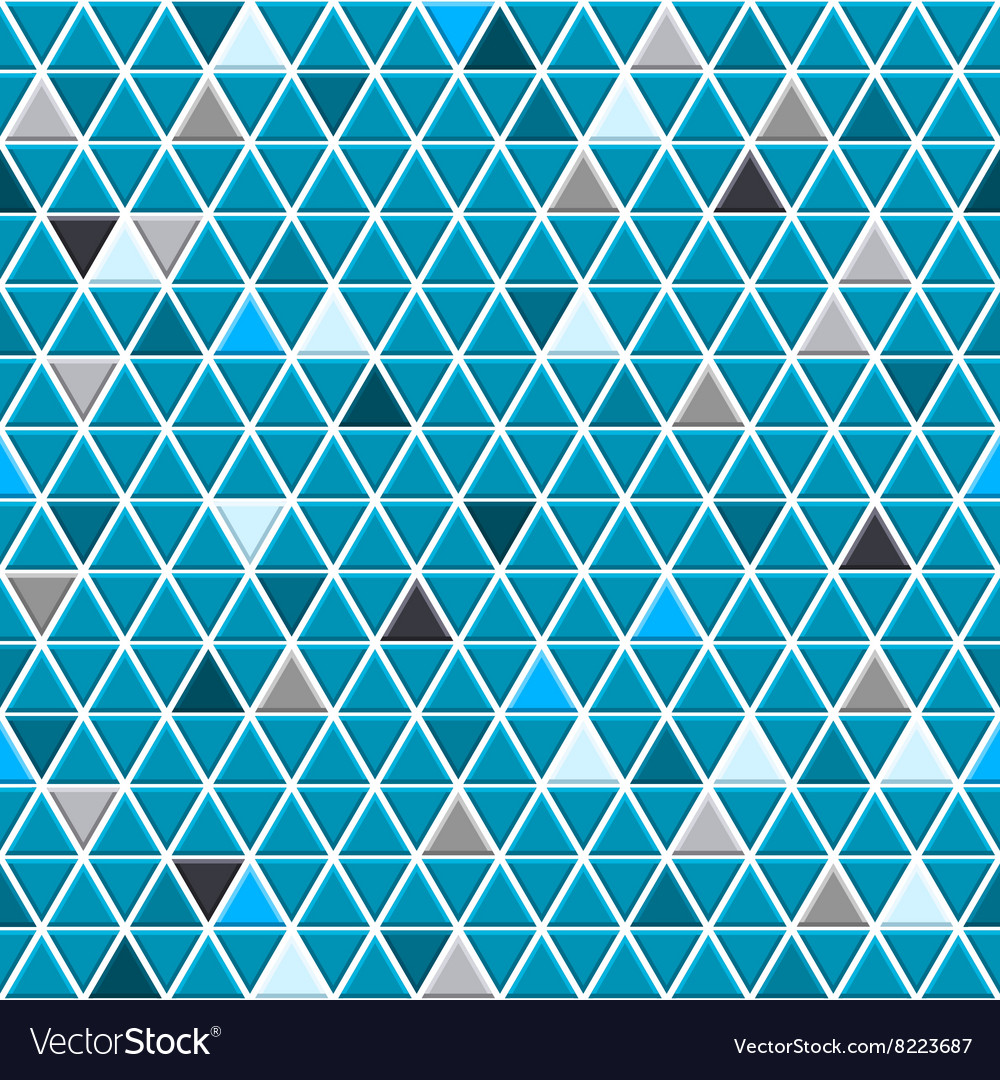 Seamless pattern of small triangles Royalty Free Vector
