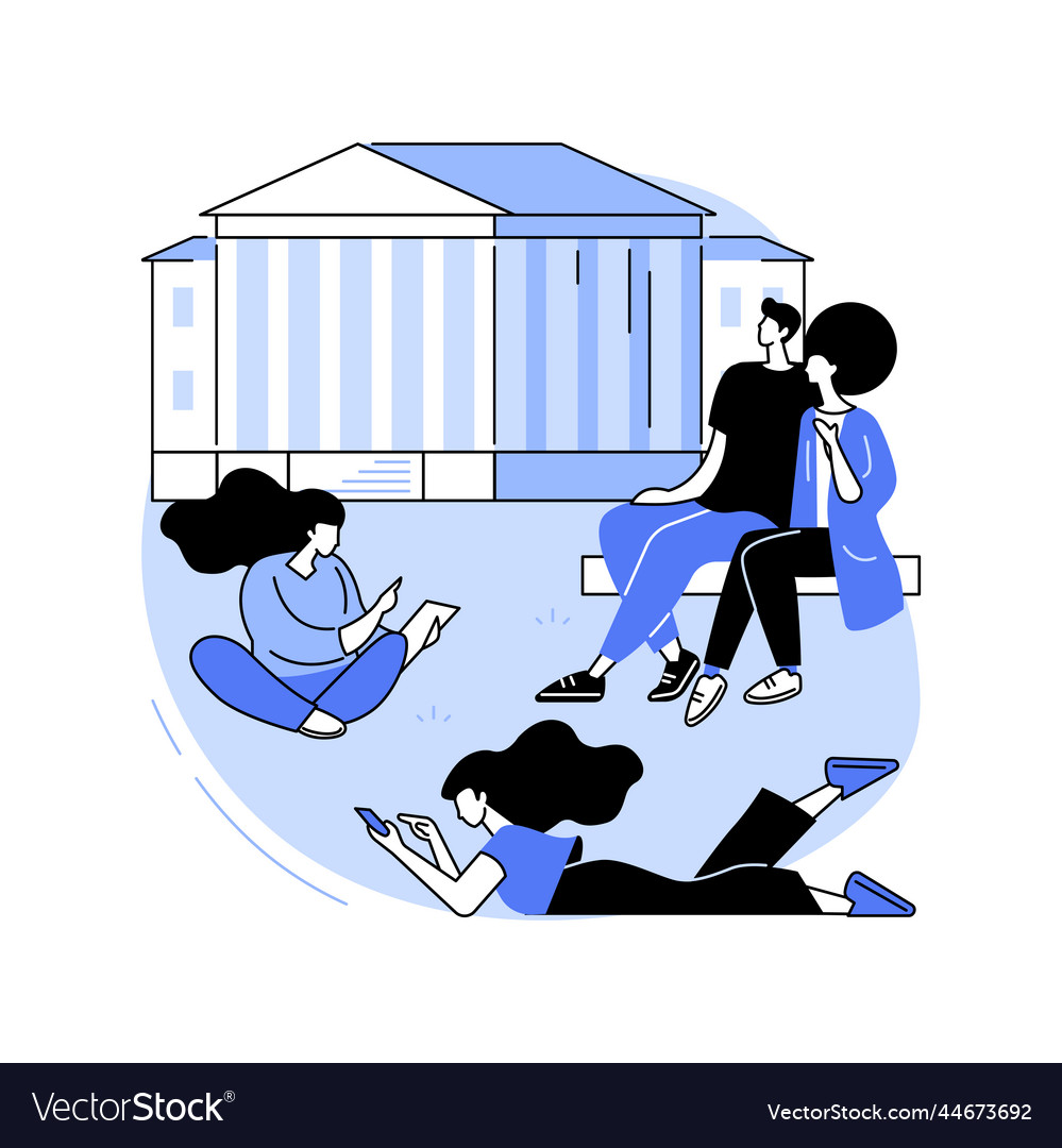 Before lecture isolated cartoon Royalty Free Vector Image Before lecture isolated cartoon Royalty Free Vector Image