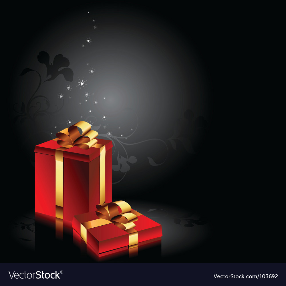 Gift box Royalty Free Vector Image - VectorStock