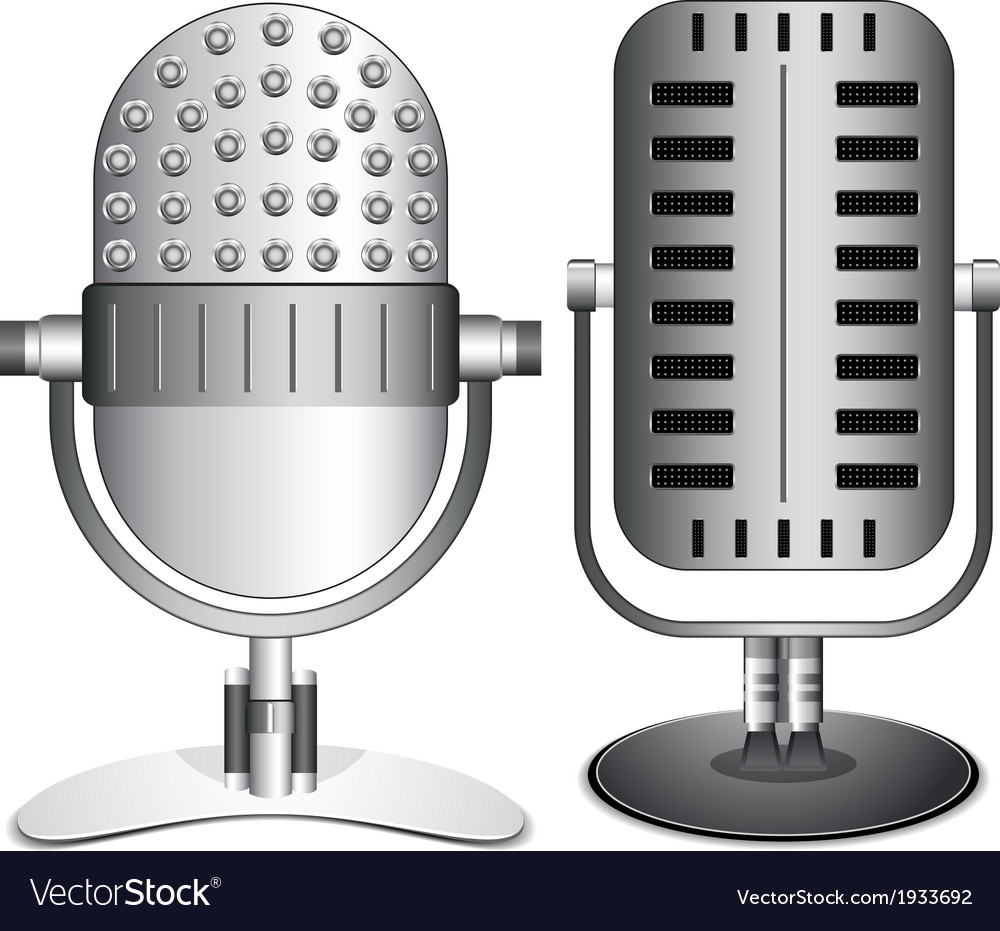 Microphone Royalty Free Vector Image - VectorStock