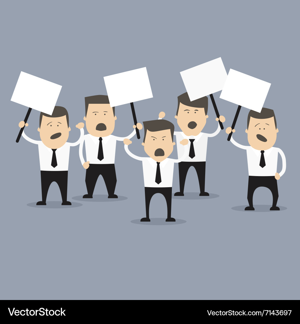 Group of people carrying Royalty Free Vector Image