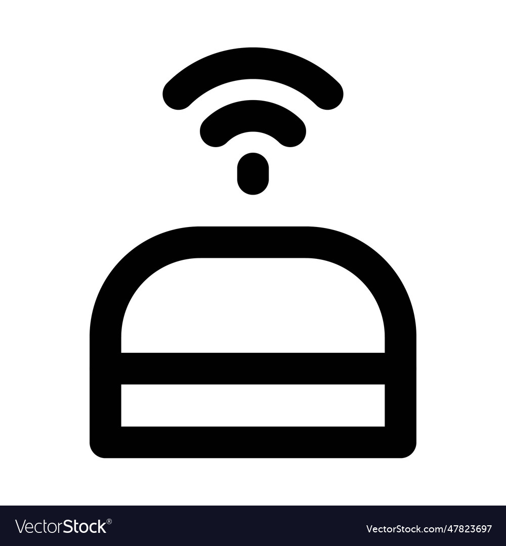 Portable Internet Connected Voice Recognition Vector Image