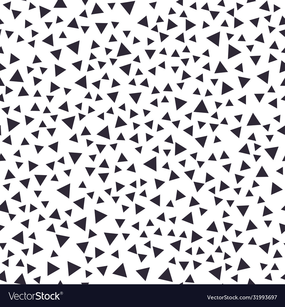 Seamless pattern tiny random geometric elements Vector Image