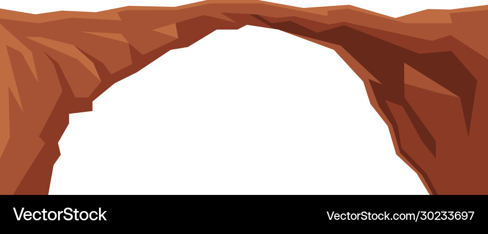 Stone arched bridge natural landscape design Vector Image