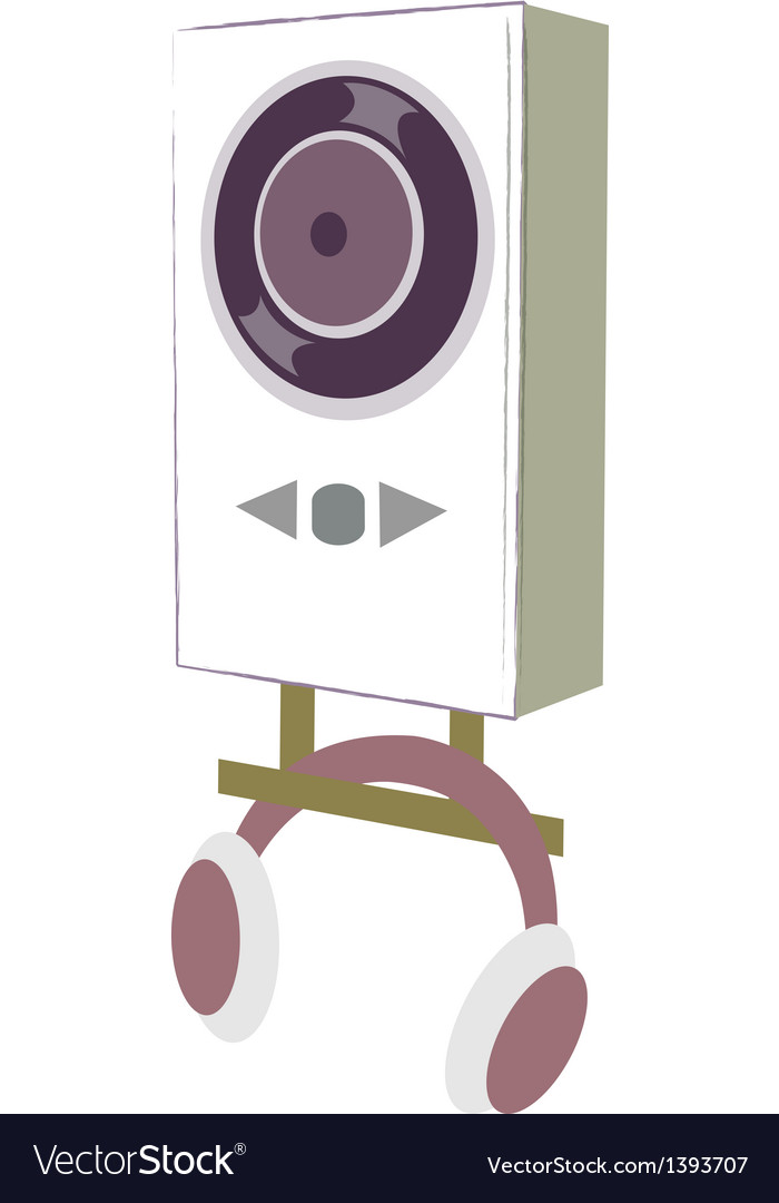 Icon cd player Royalty Free Vector Image - VectorStock