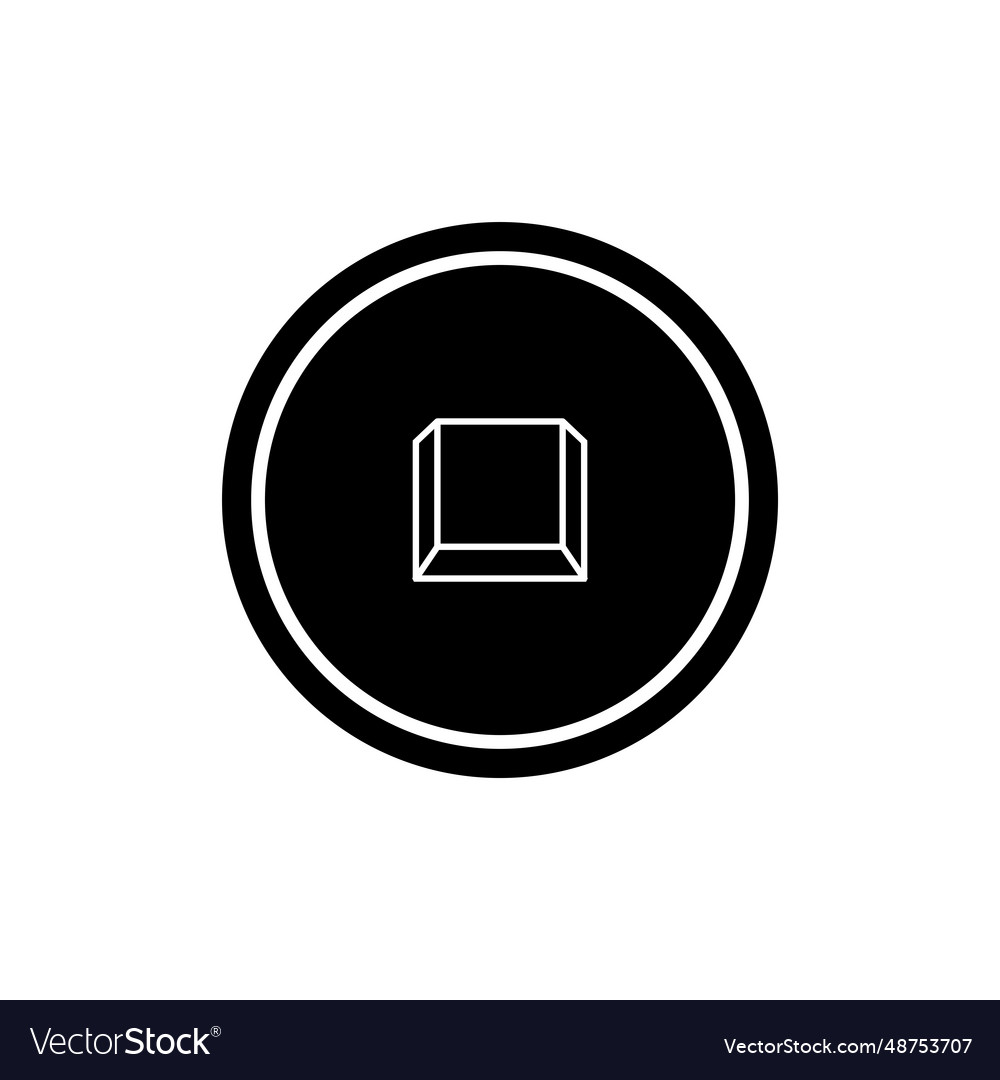 Keyboard Button Icon Royalty Free Vector Image