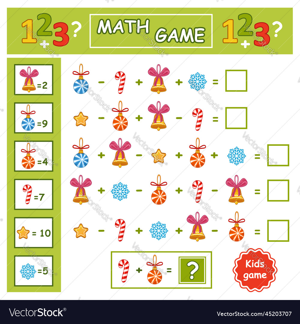 Math Logic Games