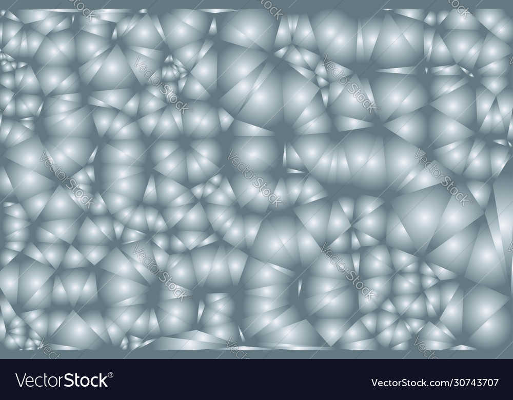 Silver metal gradient pattern background Vector Image