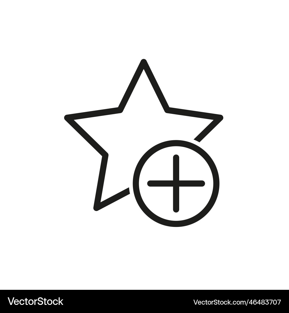 Star favorite sign web icon with tick Royalty Free Vector