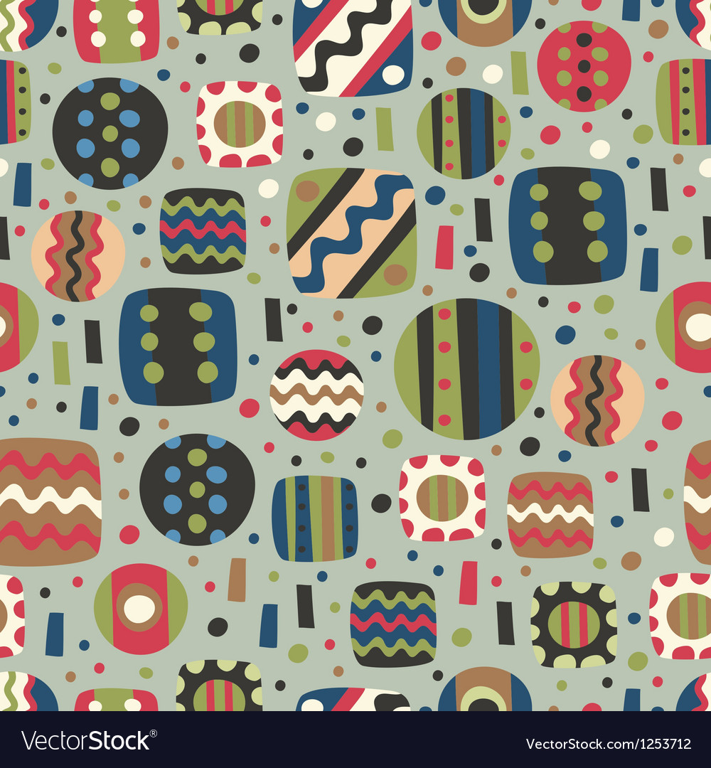 Abstract color pattern Royalty Free Vector Image