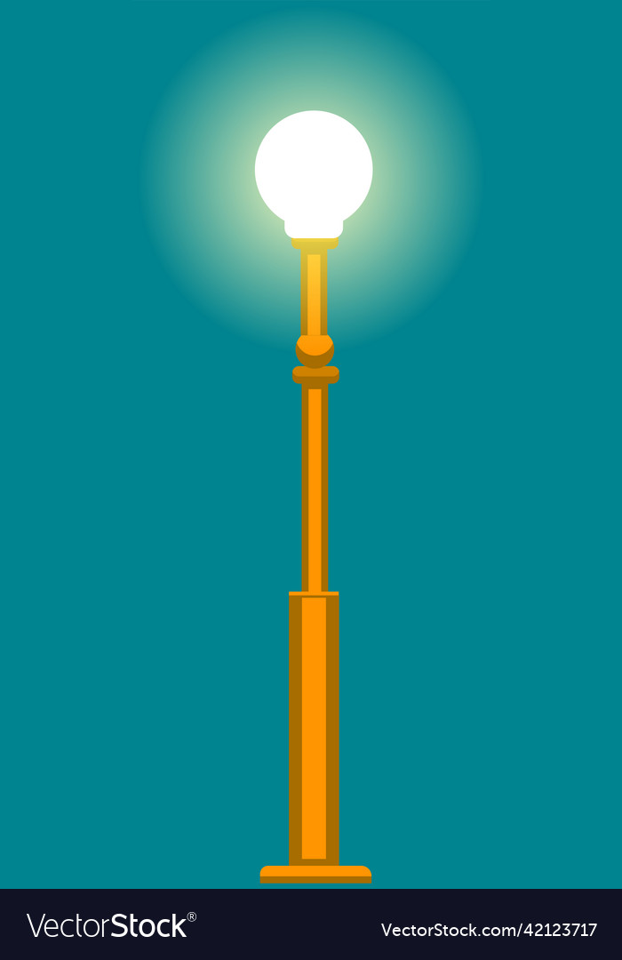 Electrical appliances to create light element Vector Image