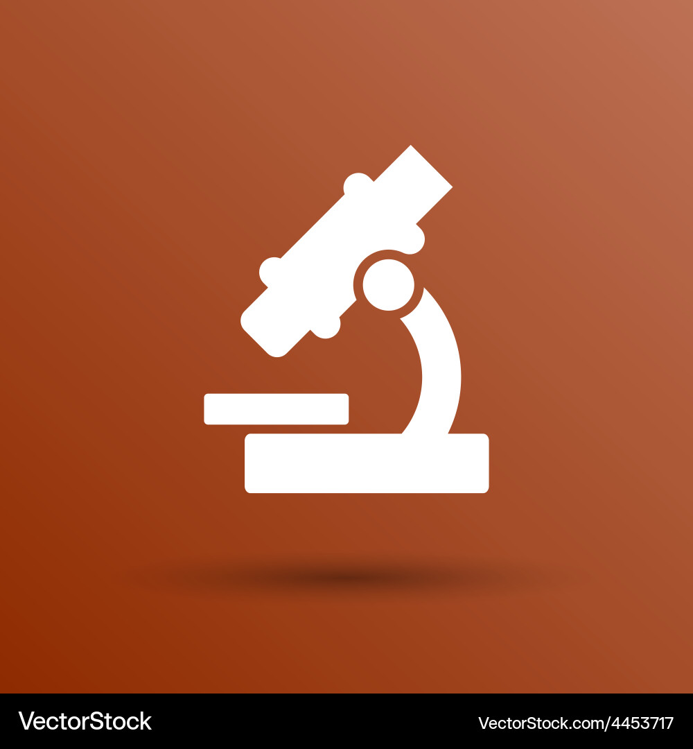 Icon researching research sign symbol technology Vector Image