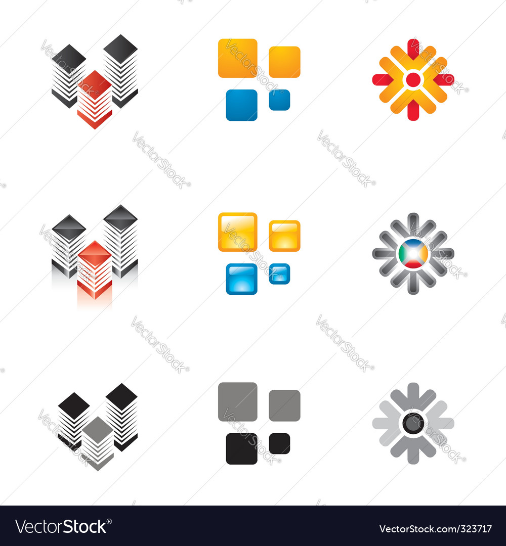 Logos Royalty Free Vector Image - VectorStock