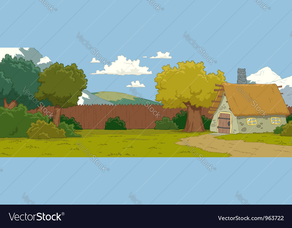 Landscape Royalty Free Vector Image - VectorStock