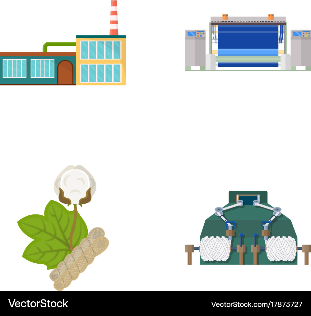 Factory enterprise buildings and other web icon Vector Image