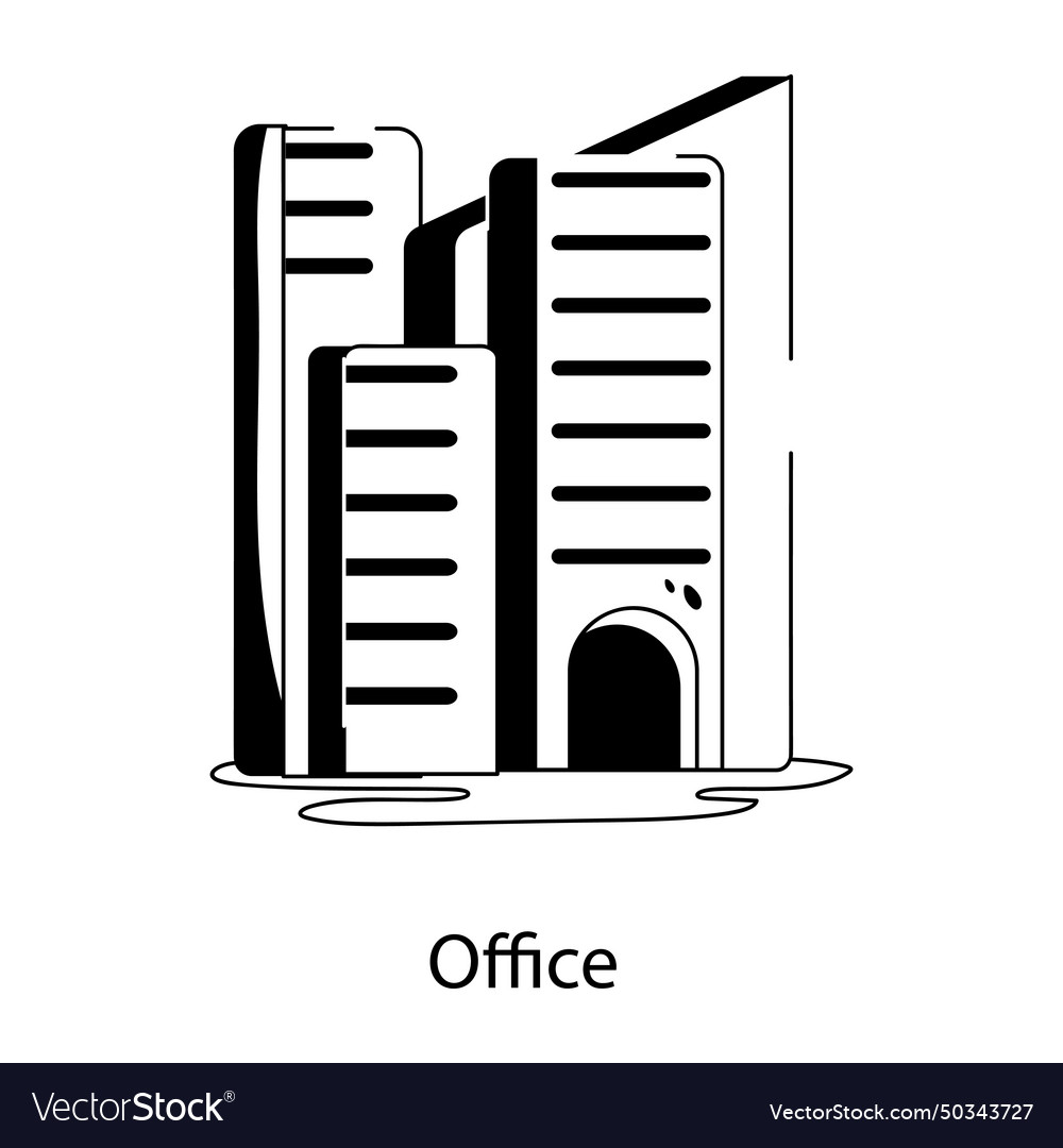 Office Royalty Free Vector Image - VectorStock