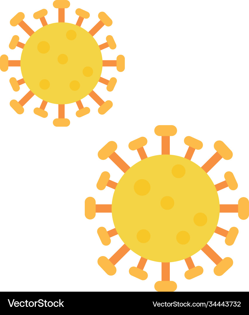 Covid19 virus pandemic isolated icon Royalty Free Vector
