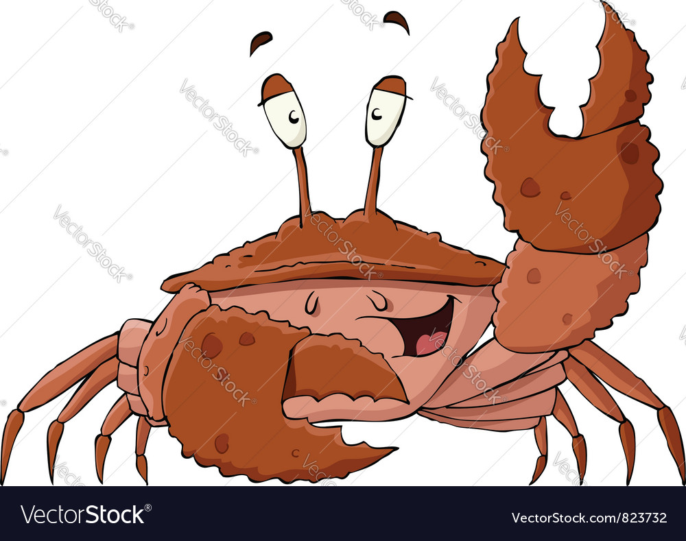 Crab Royalty Free Vector Image - VectorStock Crab Royalty Free Vector Image - VectorStock