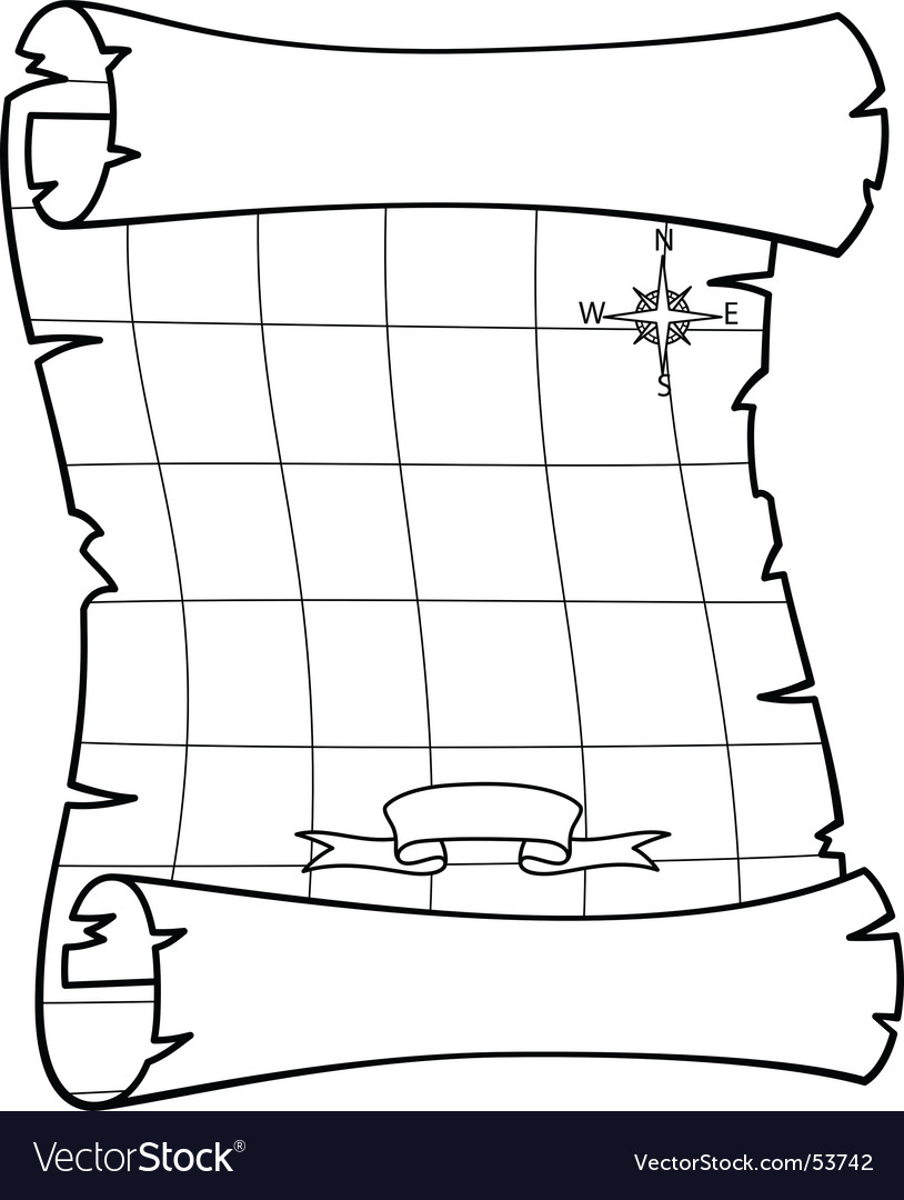 Old map Royalty Free Vector Image - VectorStock