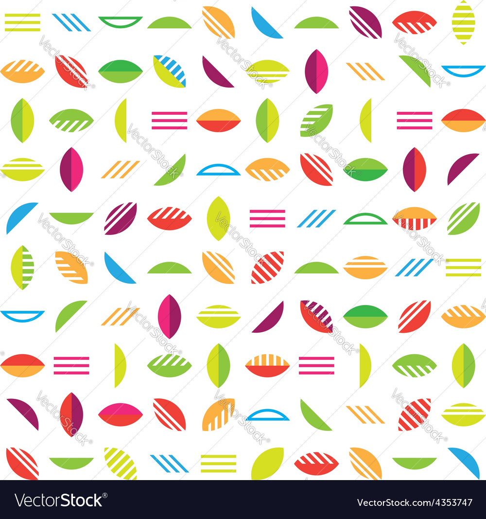 Abstract colorful seamless background Royalty Free Vector
