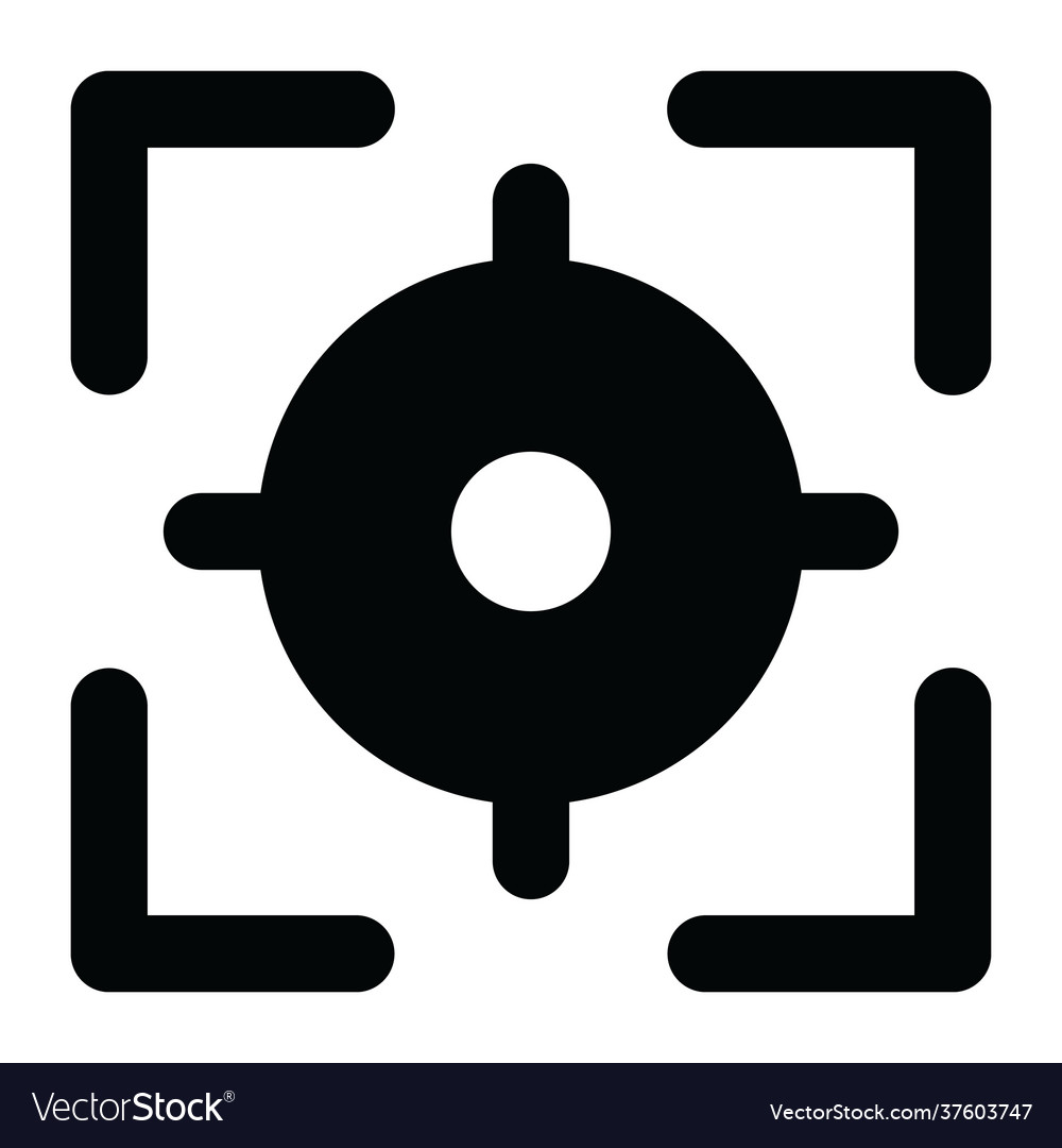 Focus Royalty Free Vector Image - VectorStock