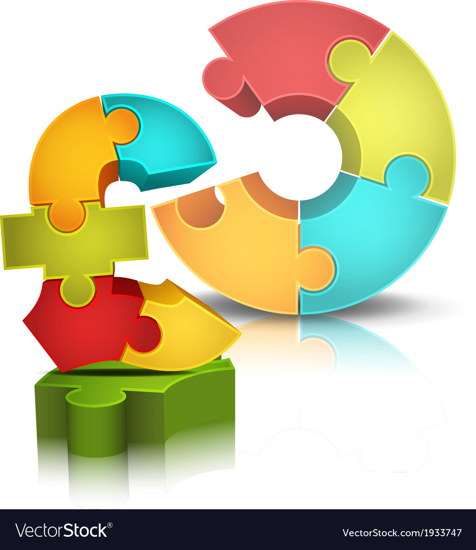 Puzzle Royalty Free Vector Image - VectorStock