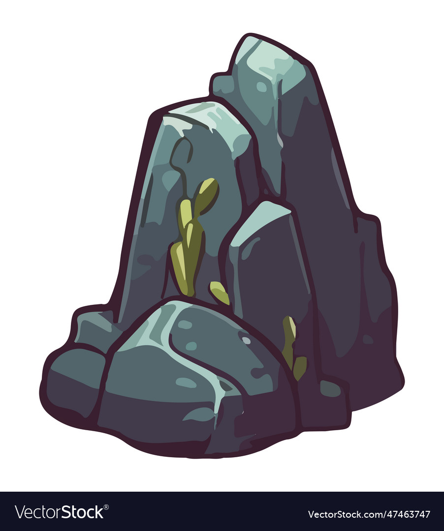 Solid stone material Royalty Free Vector Image