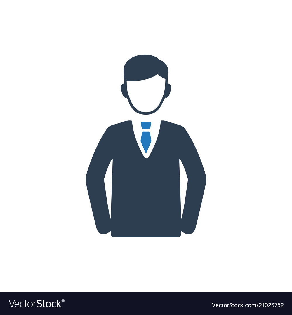 Businessman male icon Royalty Free Vector Image Businessman male icon Royalty Free Vector Image