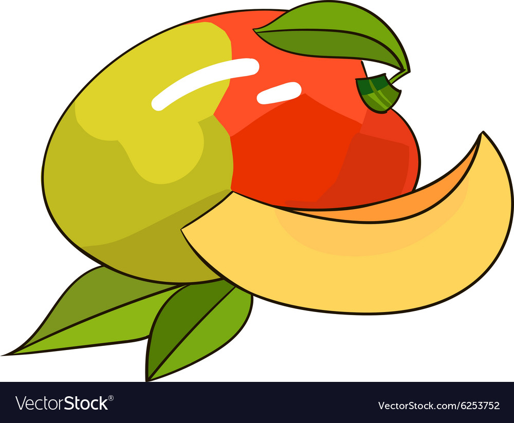 Mango fruit Royalty Free Vector Image - VectorStock