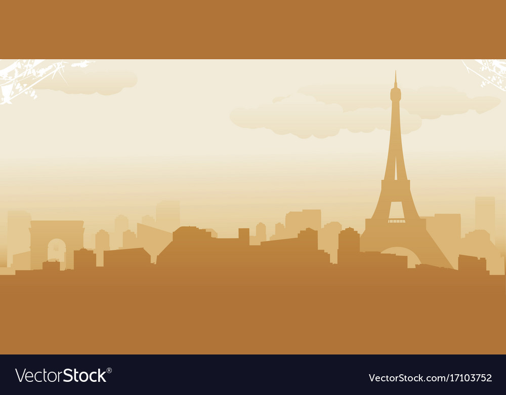 Paris Royalty Free Vector Image - VectorStock