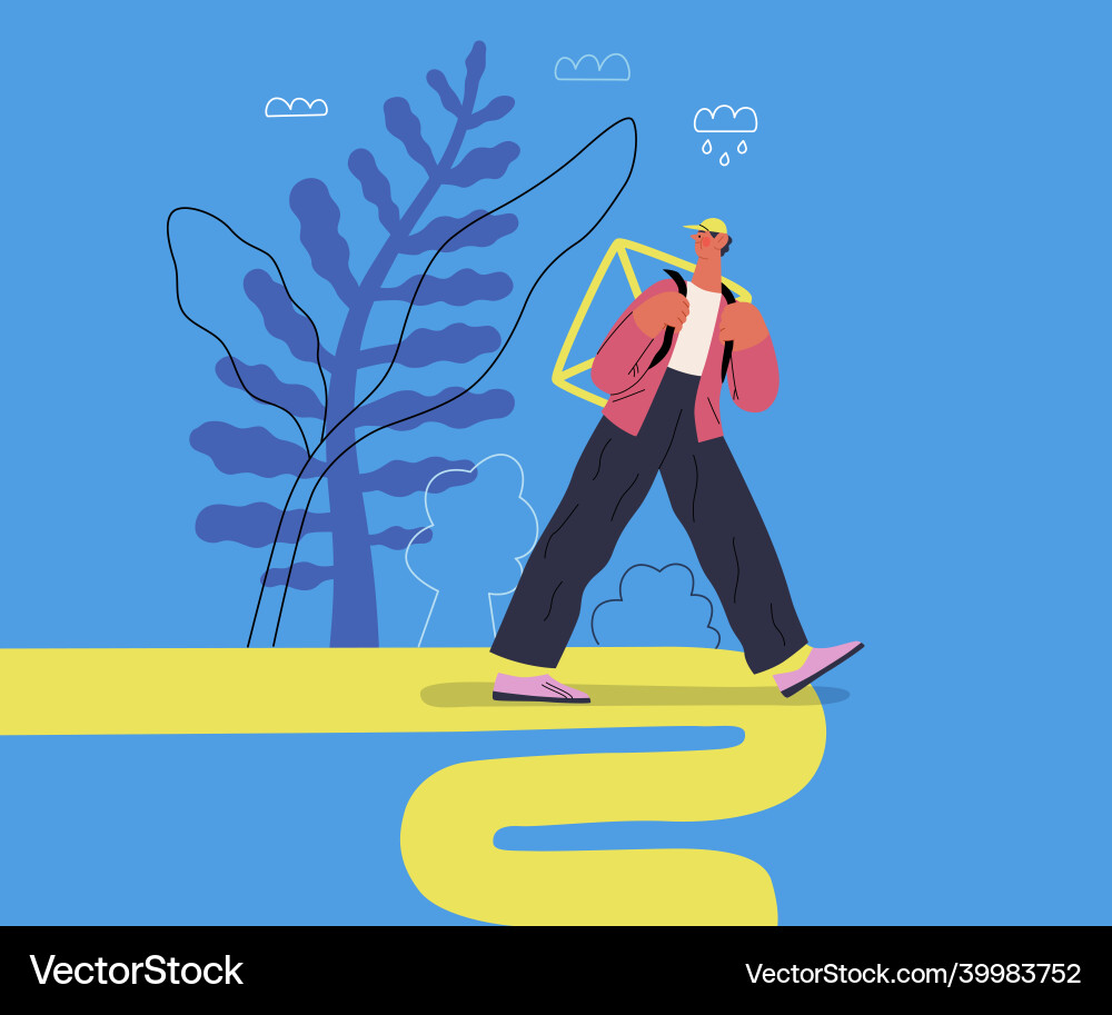 Startup concept of building new Royalty Free Vector Image