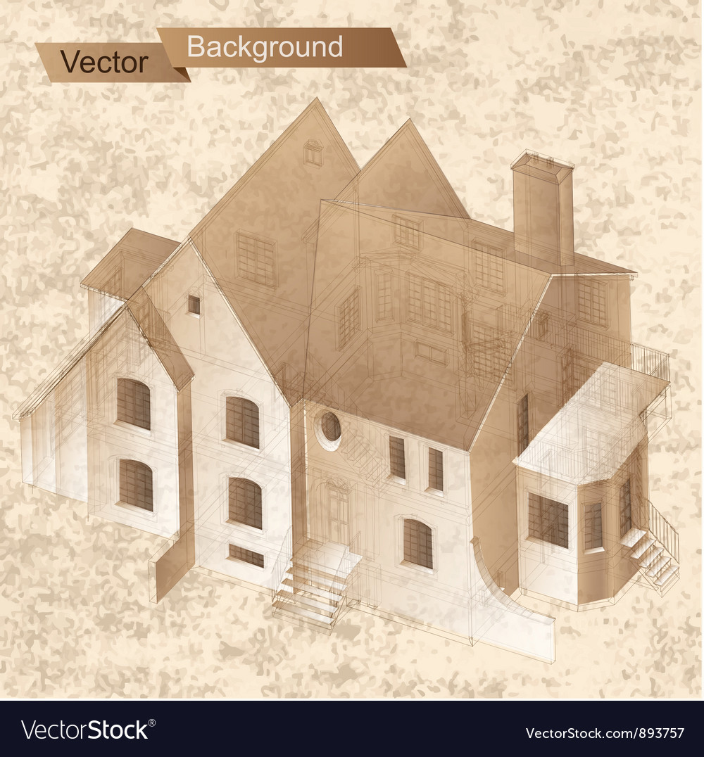 Architectural background Royalty Free Vector Image