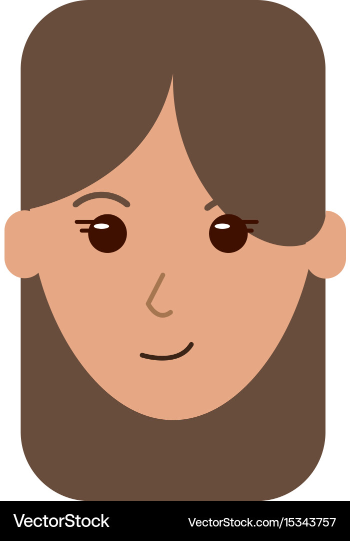 Happy woman icon image Royalty Free Vector Image