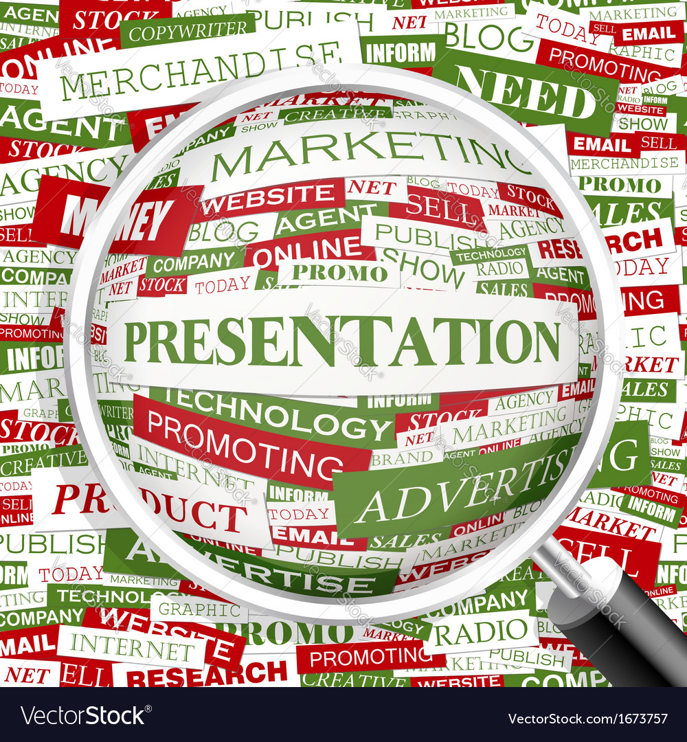 Presentation Royalty Free Vector Image - VectorStock