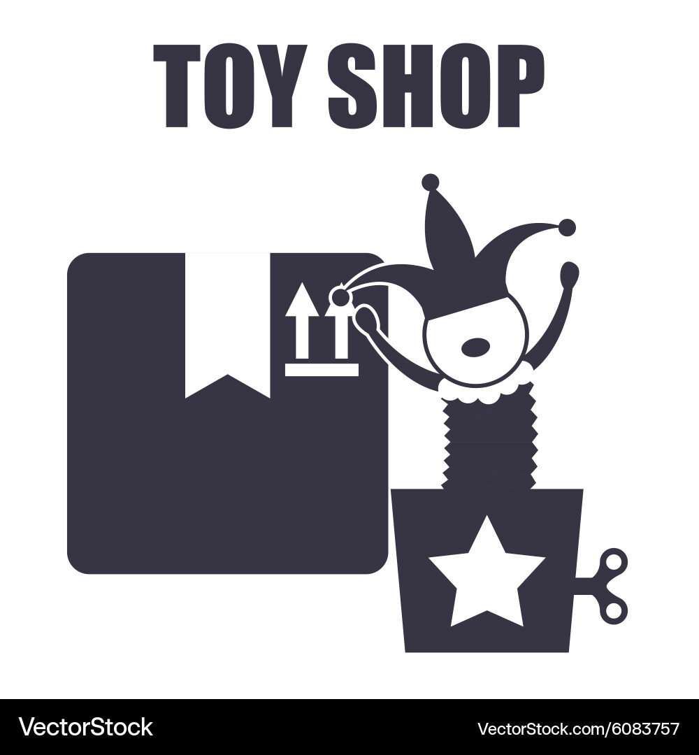 Toy shop design Royalty Free Vector Image - VectorStock