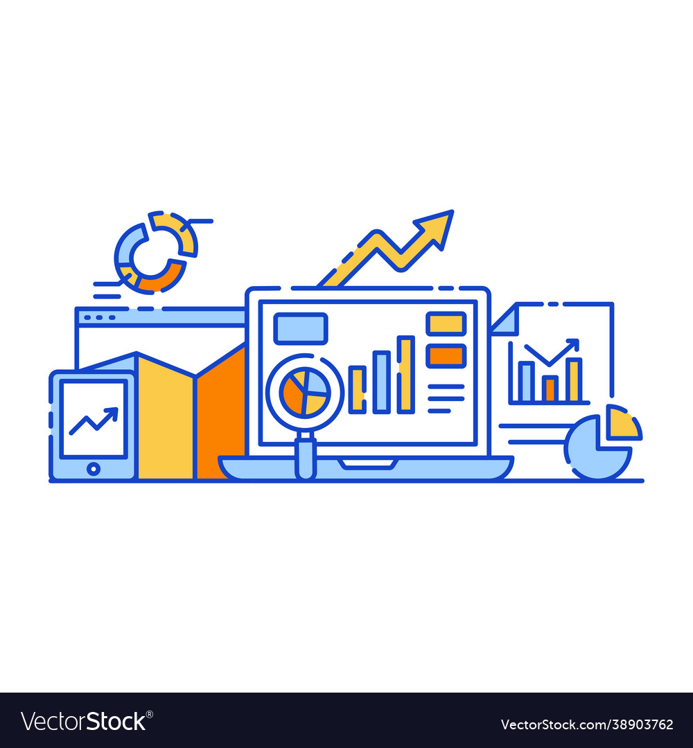 Analytics Royalty Free Vector Image - VectorStock